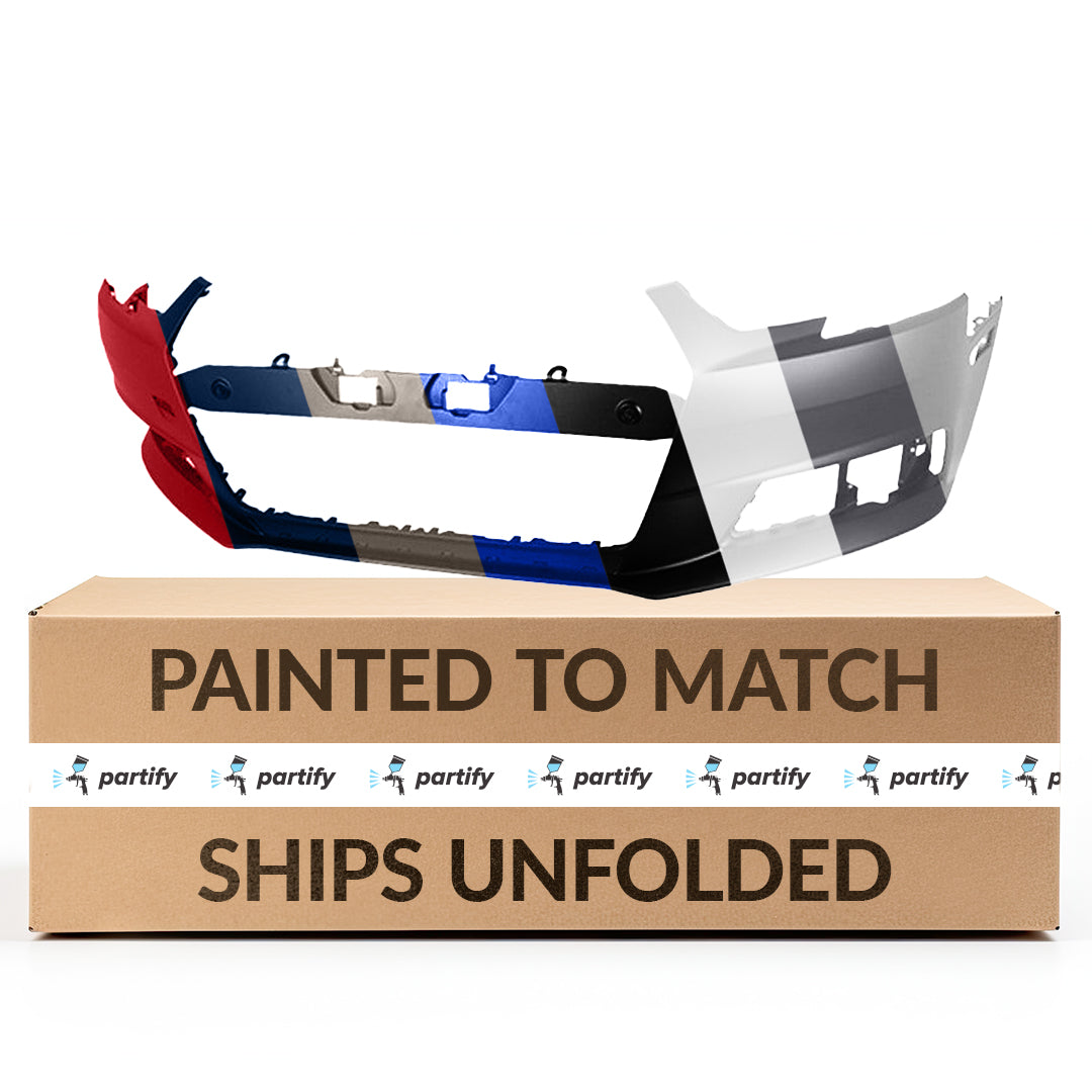 Pare-chocs avant d'origine Audi A4 sans trous pour capteurs/lave-phare — Partify Canada