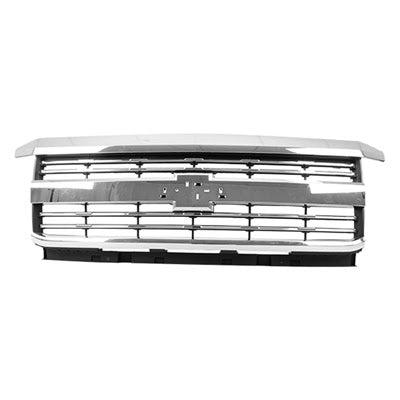 Chevy Silverado Chrome Grille Molding