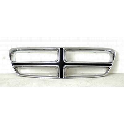2011-2014 Dodge Charger Grille Frame Chrome Black - CH1210109 — Partify ...