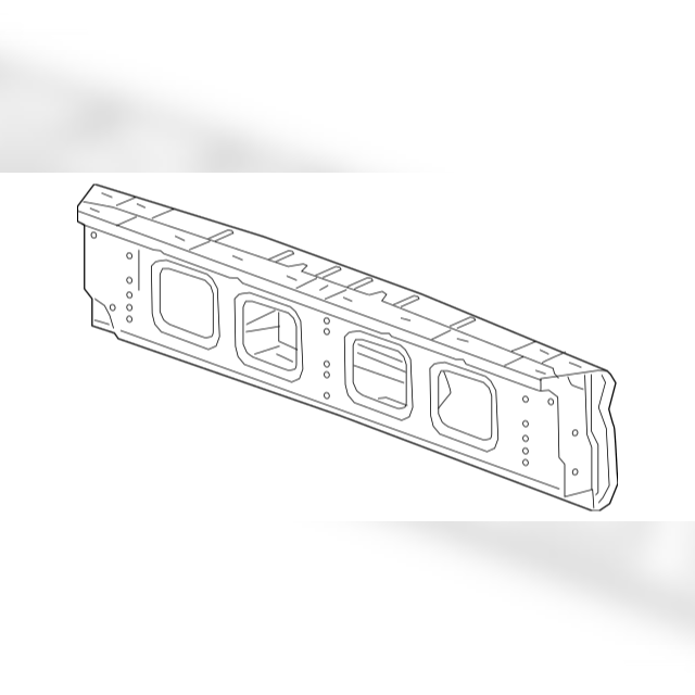 Chevrolet Silverado/GMC Sierra 1500 OEM Upper Tailgate Shell - 8551859 ...