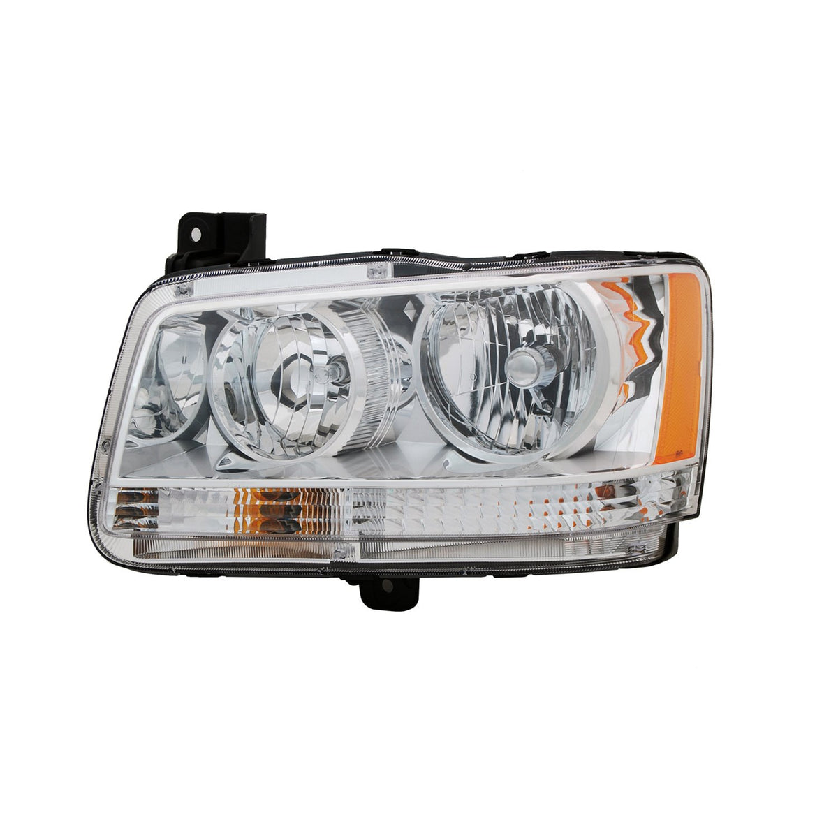 2008 Dodge Magnum Driver Side Headlight Assembly Halogen W/Chrome Bezel ...